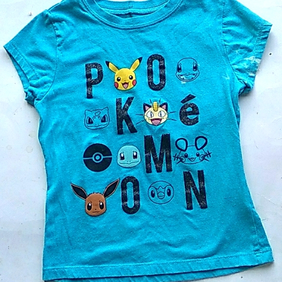 Pokemon | Shirts & Tops | Pokemon Pikachu Tshirts Girls Pokmon Tee ...